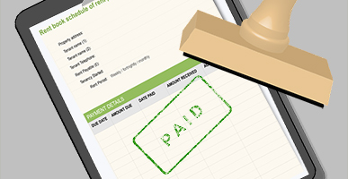 Landlord Rent Book: Keeping Track Of Tenants Rent