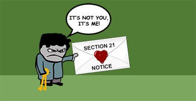 Section 21 - Notice of Possession Order Form