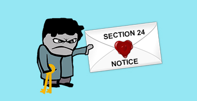 Section 48 Notice - Tenant's Right To Know Landlord's Address